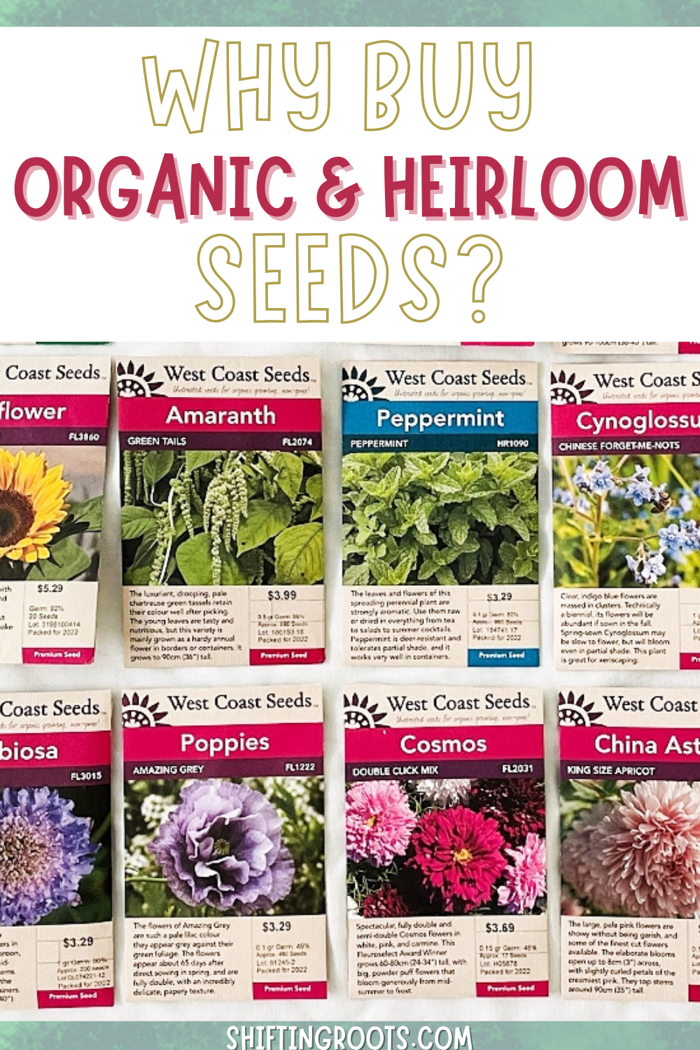 Why Buy Organic and Heirloom Seeds? | Shifting Roots